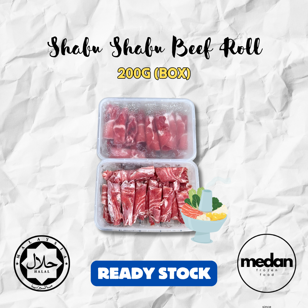 SHABU SHABU BEEF ROLL 200G SHABU SHABU BEEF ROLL 200G
